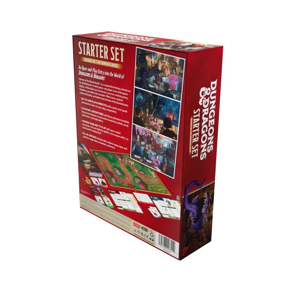 D&D STARTER SET: HEROES OF THE BORDERLANDS :: Hobby Master