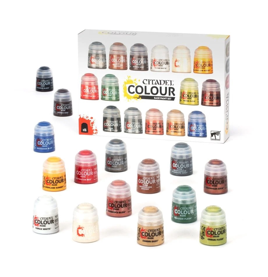 CITADEL COLOUR: BASE PAINT SET :: Hobby Master
