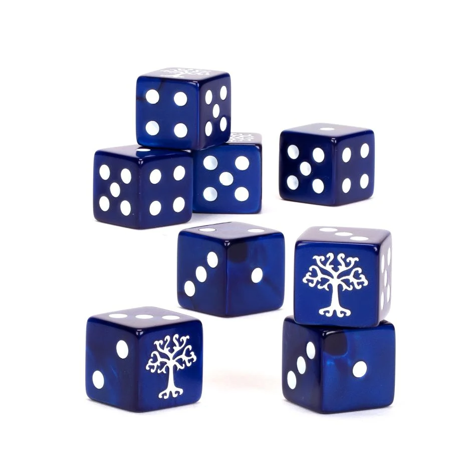 MESBG: MINAS TIRITH DICE SET :: Hobby Master