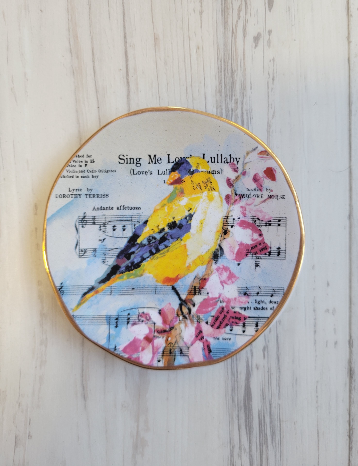 Demdaco Hummingbird Pin Dish