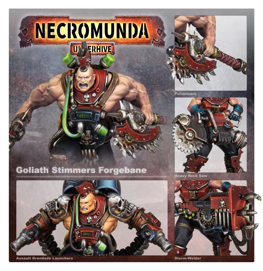 NECROMUNDA: GOLIATH STIMMERS & FORGE-BORN :: Hobby Master