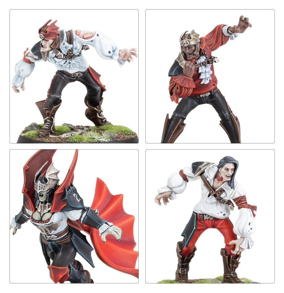 BLOOD BOWL: VAMPIRE TEAM - THE DRAKFANG THIRSTERS :: Hobby Master