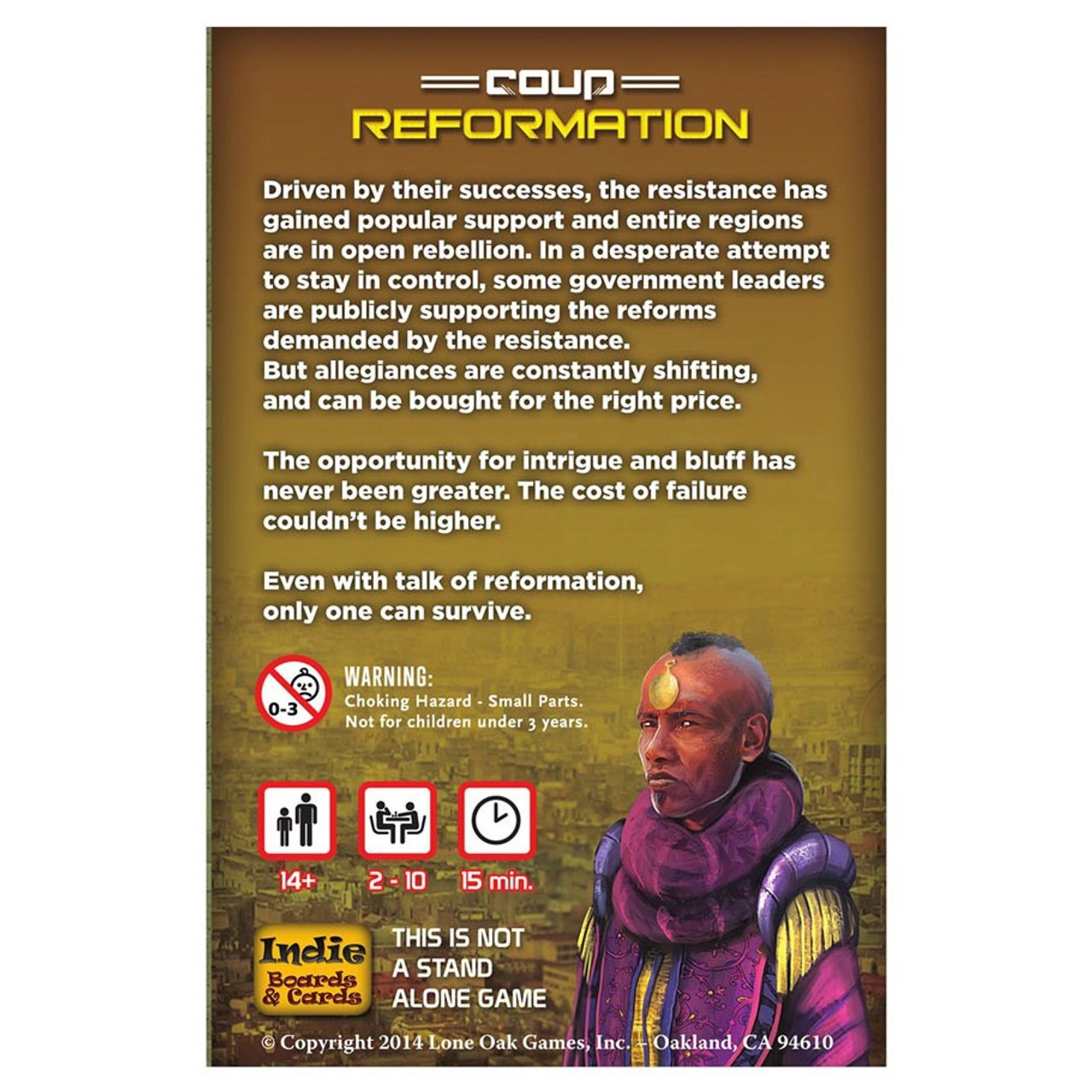 COUP: REFORMATION (EXPANSION) :: Hobby Master