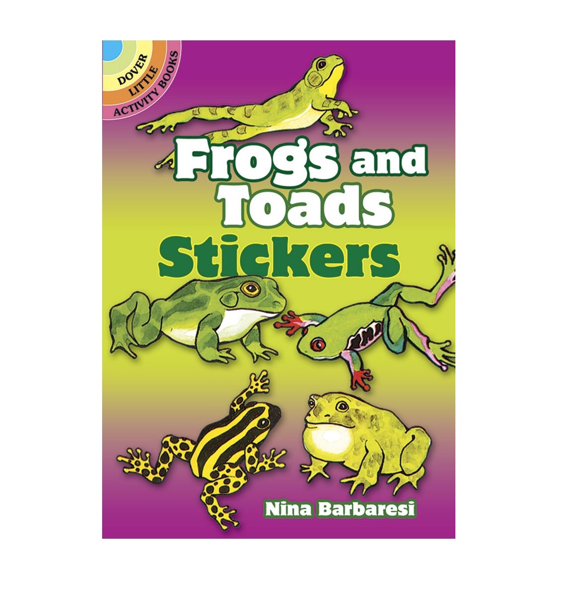 Dover Frogs and Toads Stickers