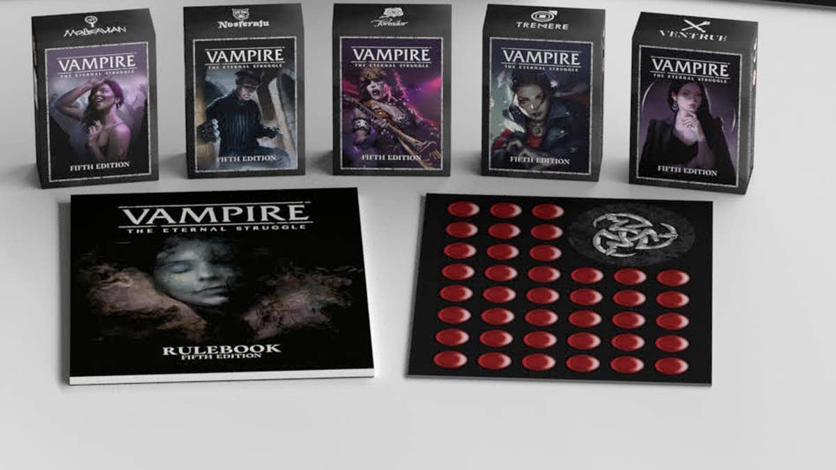 VAMPIRE THE ETERNAL STRUGGLE: 5TH EDITION STARTER KIT BOX :: Hobby Master