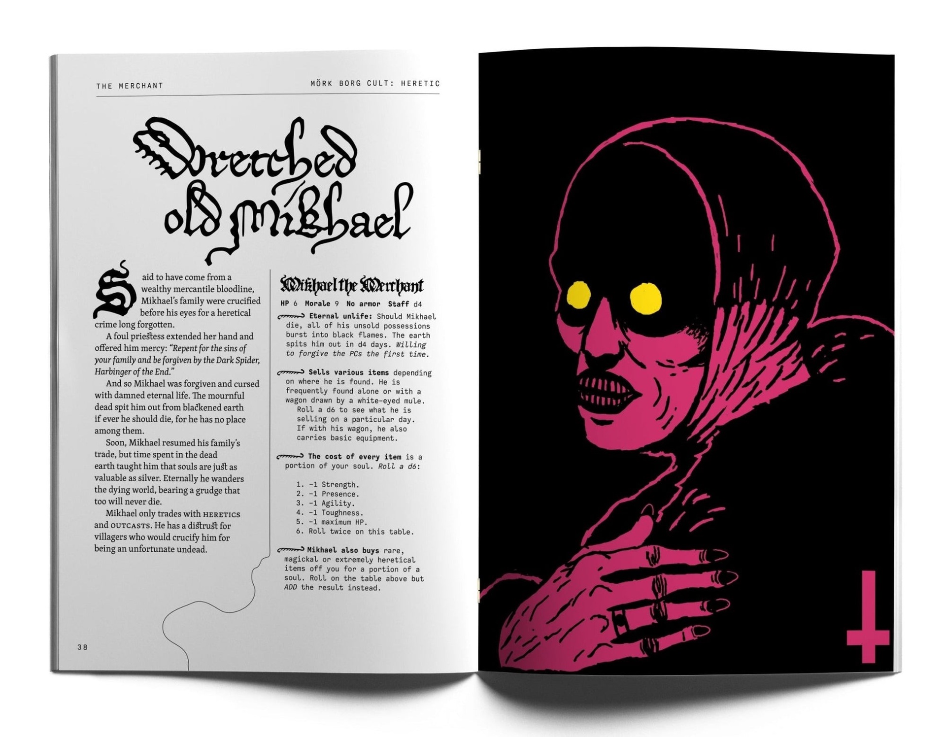 MORK BORG RPG - CULT HERETIC :: Hobby Master