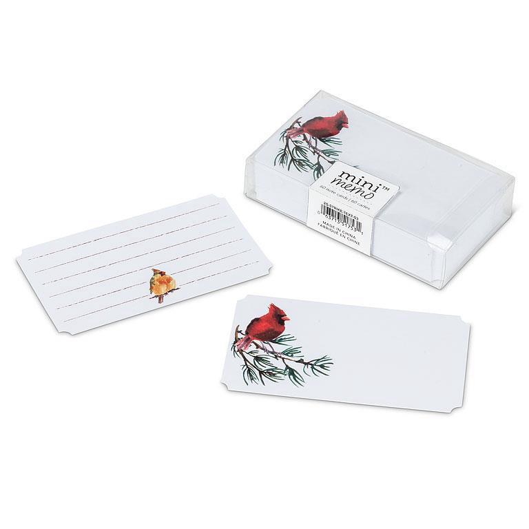 Abbott Cardinal Mini Note Cards (Pack of 50)