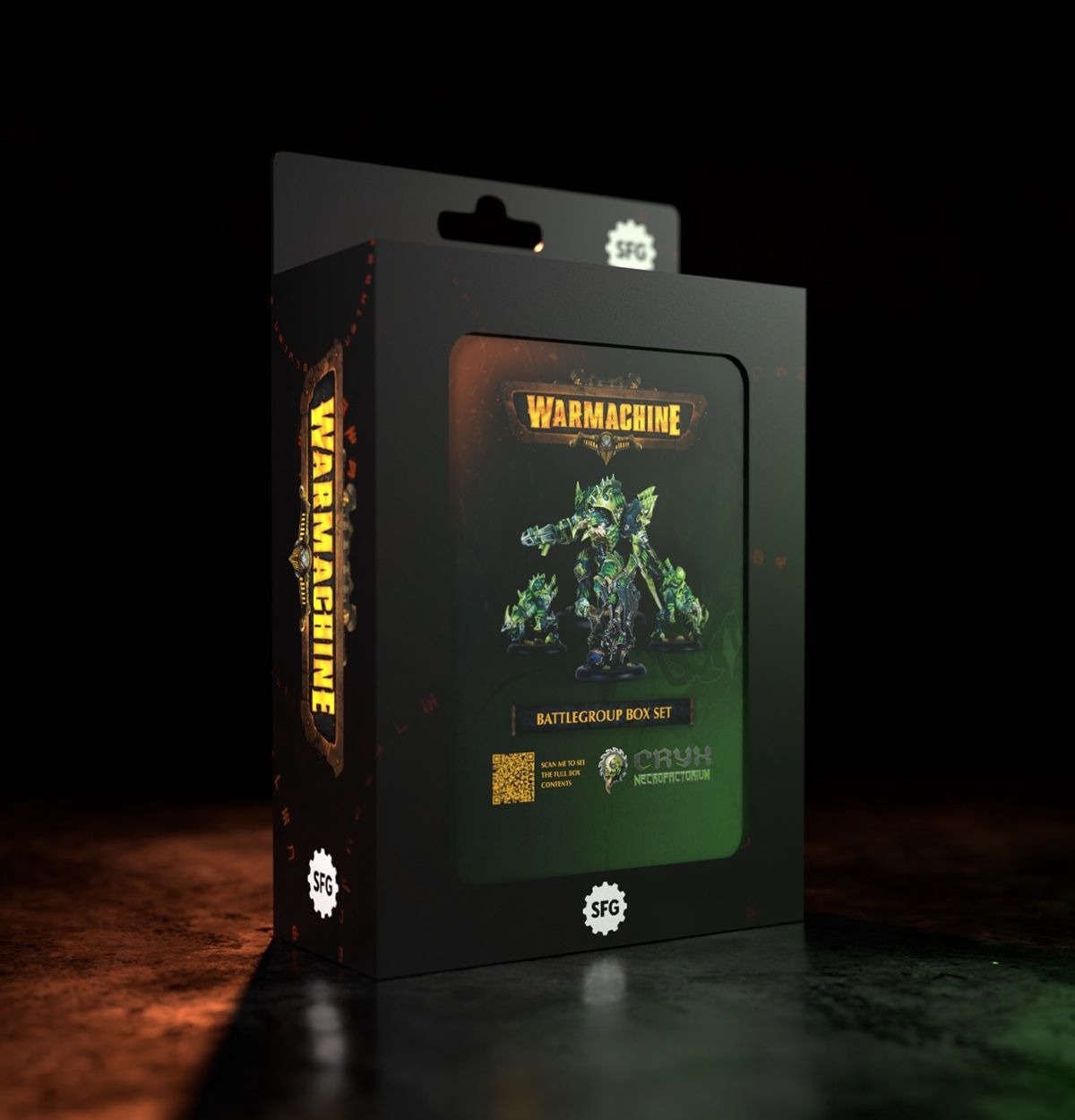 WARMACHINE: CRYX: NECROFACTORIUM BATTLEGROUP BOX :: Hobby Master