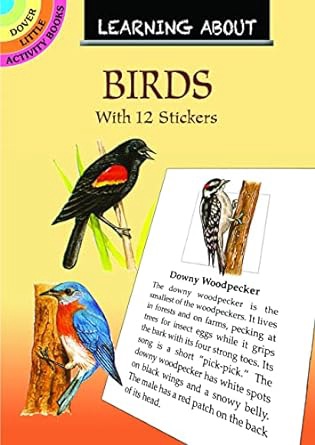 Dover Learning About Birds with 12 Stickers