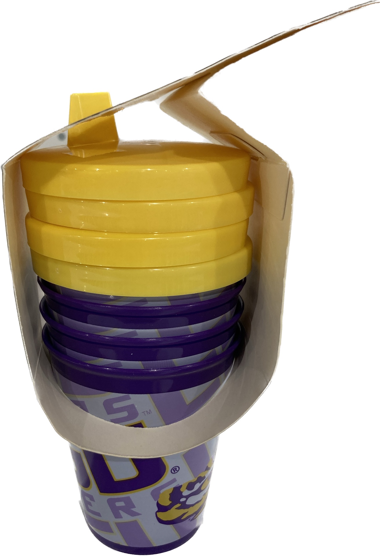 4pc Sippy Cup - Mardi Gras Beads Factory