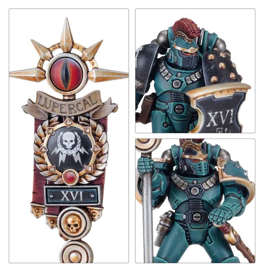HORUS HERESY: MKVI LEGION COMMAND SQUAD :: Hobby Master