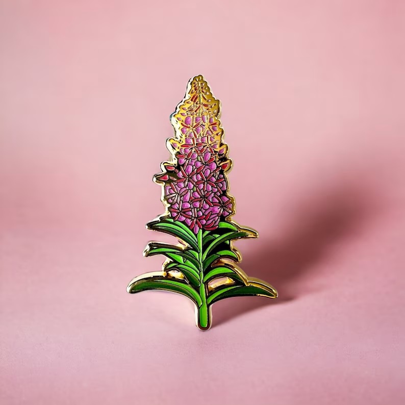 Brother Birch Fireweed Pin