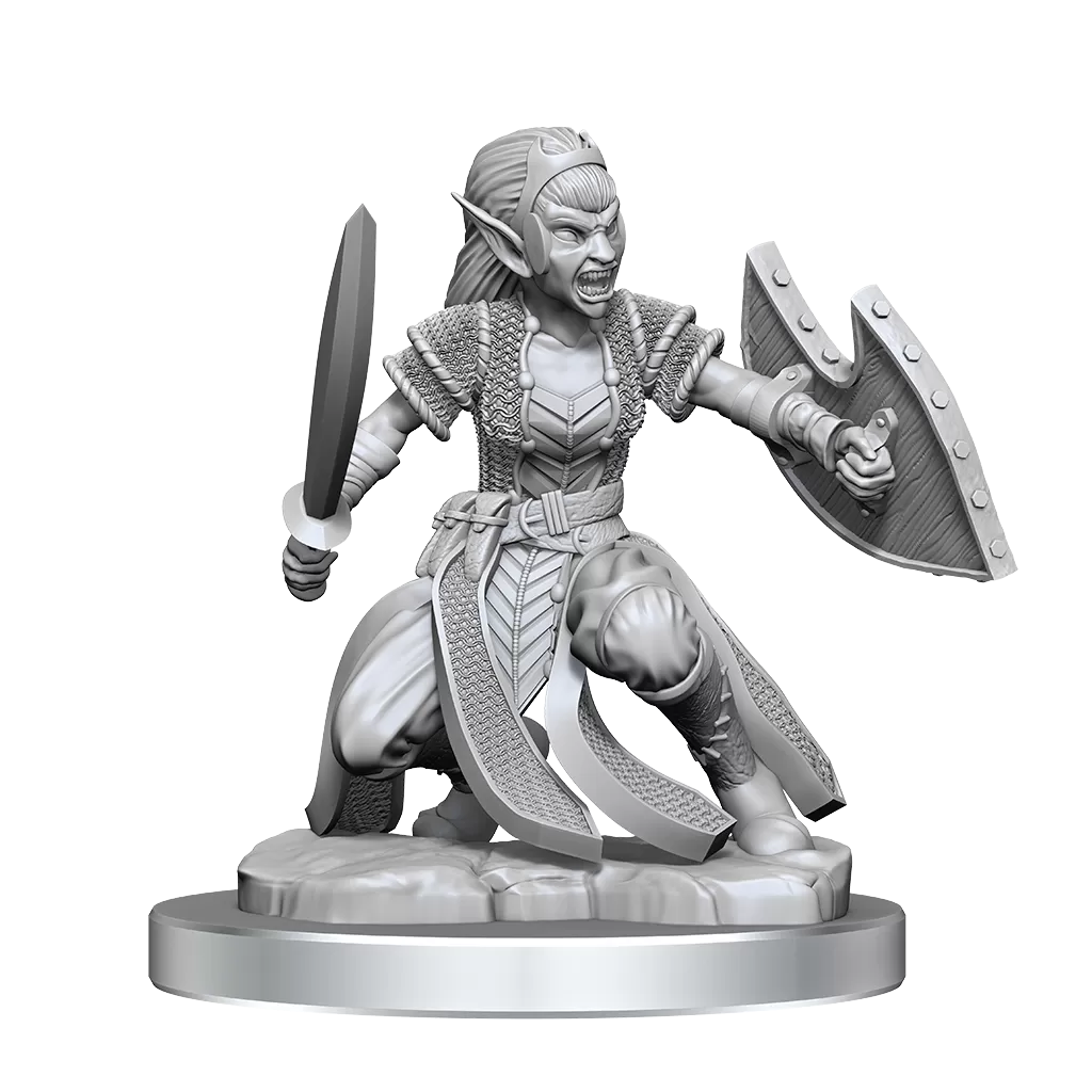 NOLZURS MARVELOUS MINIATURES – SHIFTER FEMALE FIGHTER :: Hobby Master