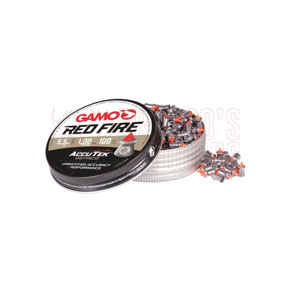 Gamo Accutek Red Fire .22 15.59gr 100 Rounds » Bronco's Outdoors
