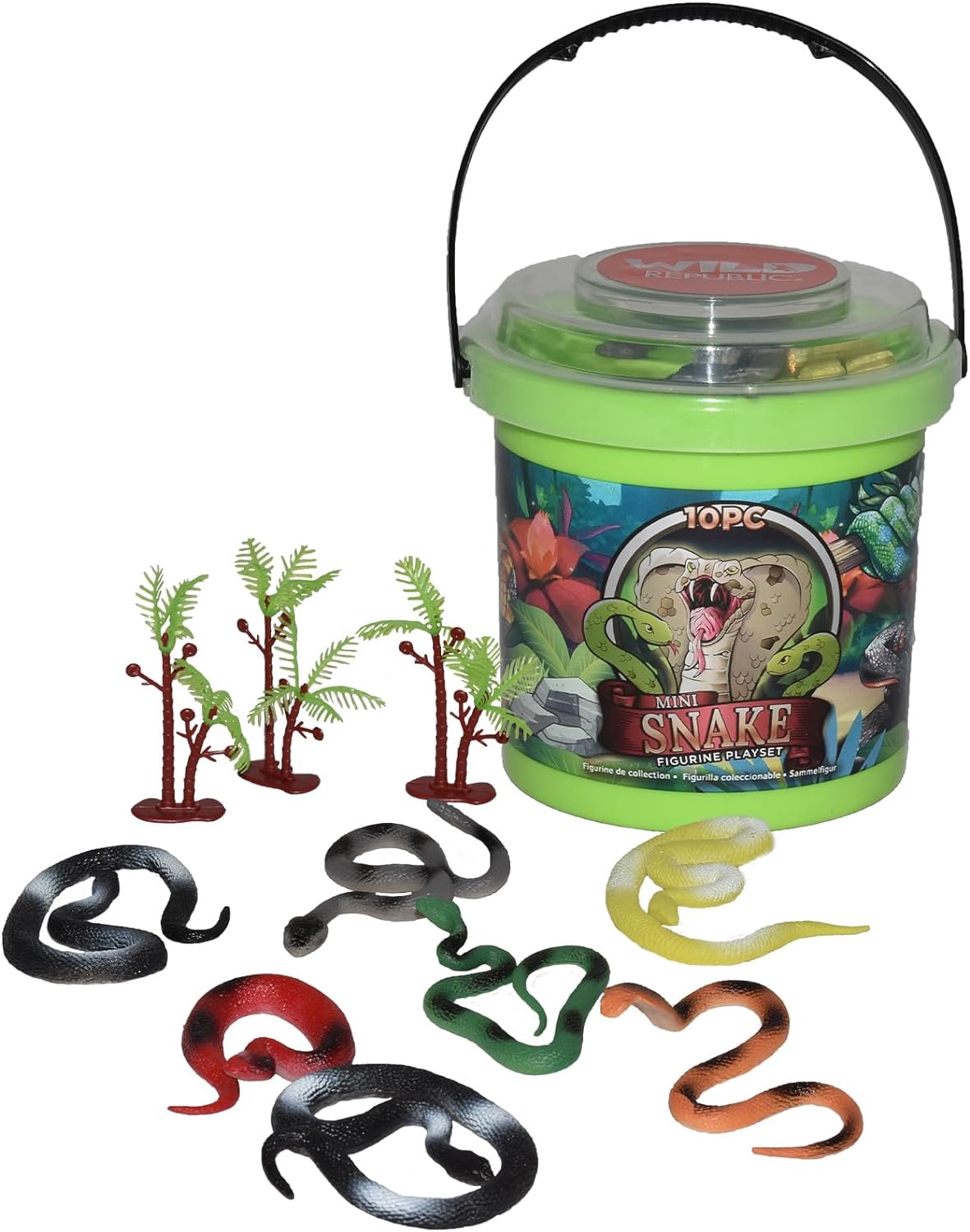 Wild Republic Bucket - Mini Snake