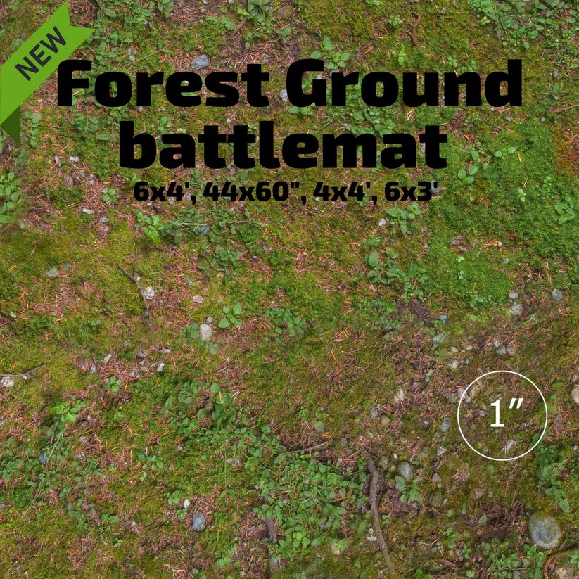MODIFX: FOREST NEOPRENE BATTLEMAT (6x4) :: Hobby Master