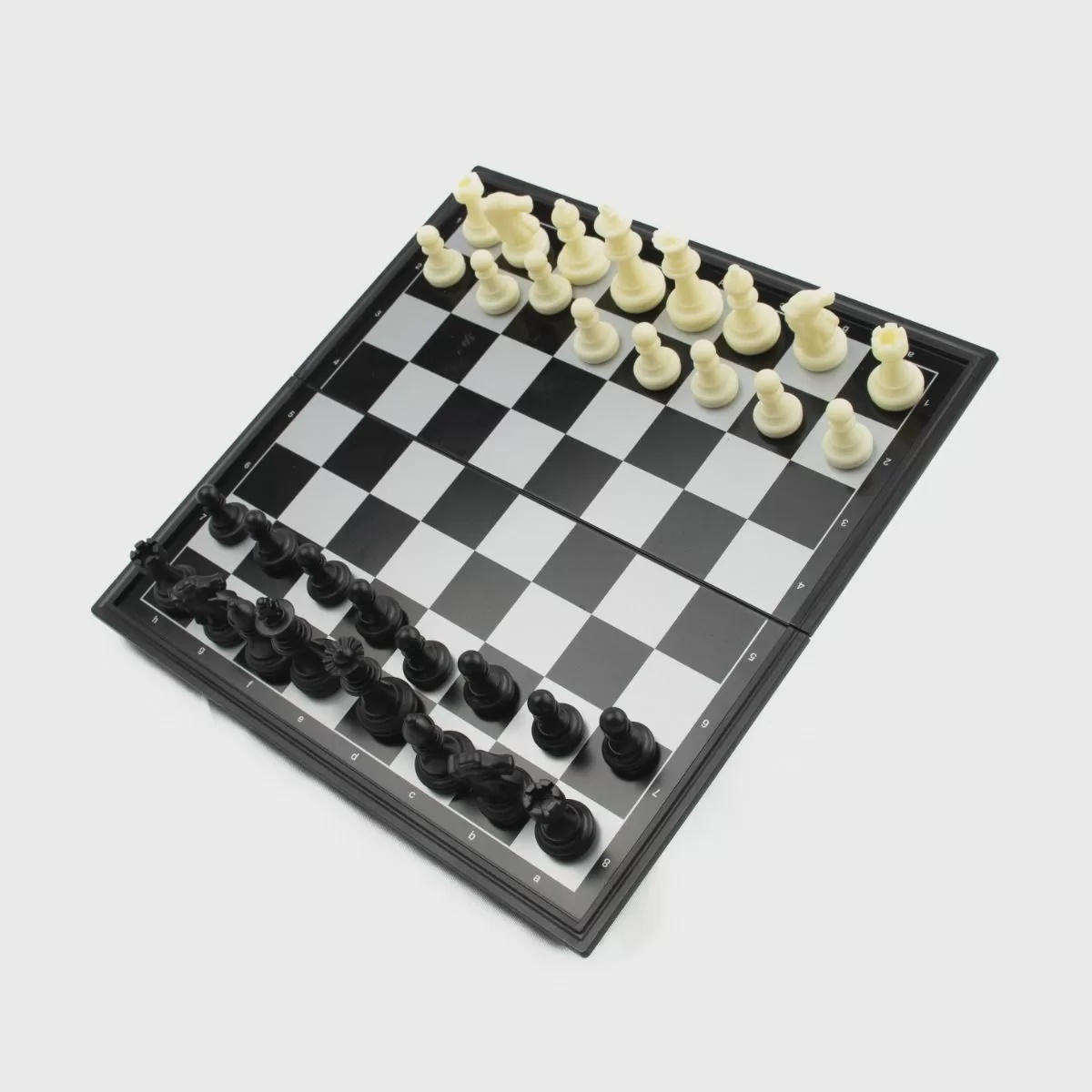 MAGNETIC TRAVEL CHESS SET - 20 CM FOLDABLE BOARD :: Hobby Master