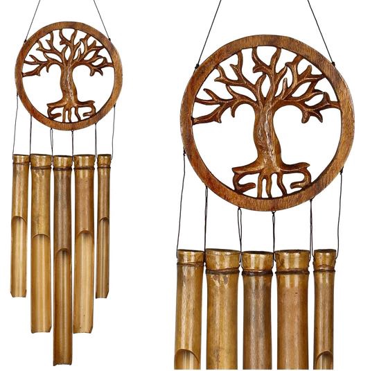 Woodstock Chimes Tree Of Life Bamboo Chime