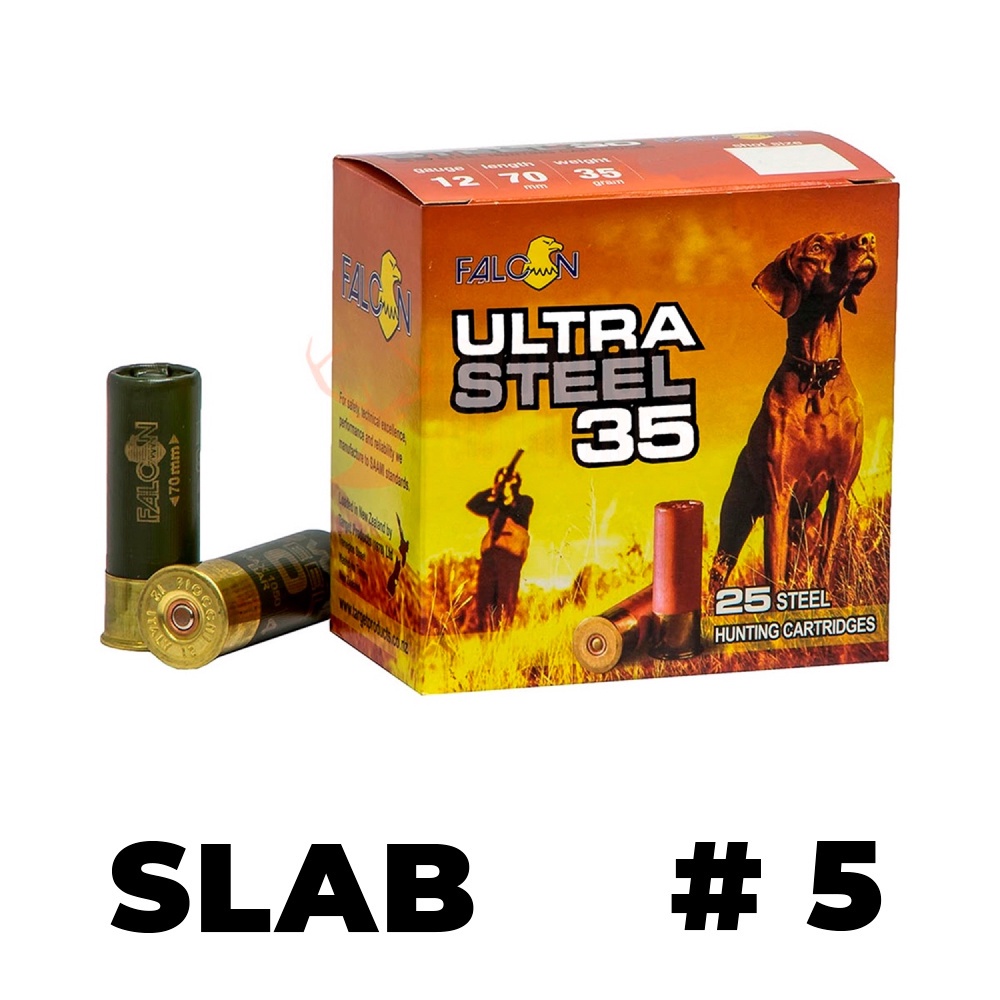 Falcon Ultra Steel 12ga 2 3/4" 35gm Slab #5 » Bronco's Outdoors