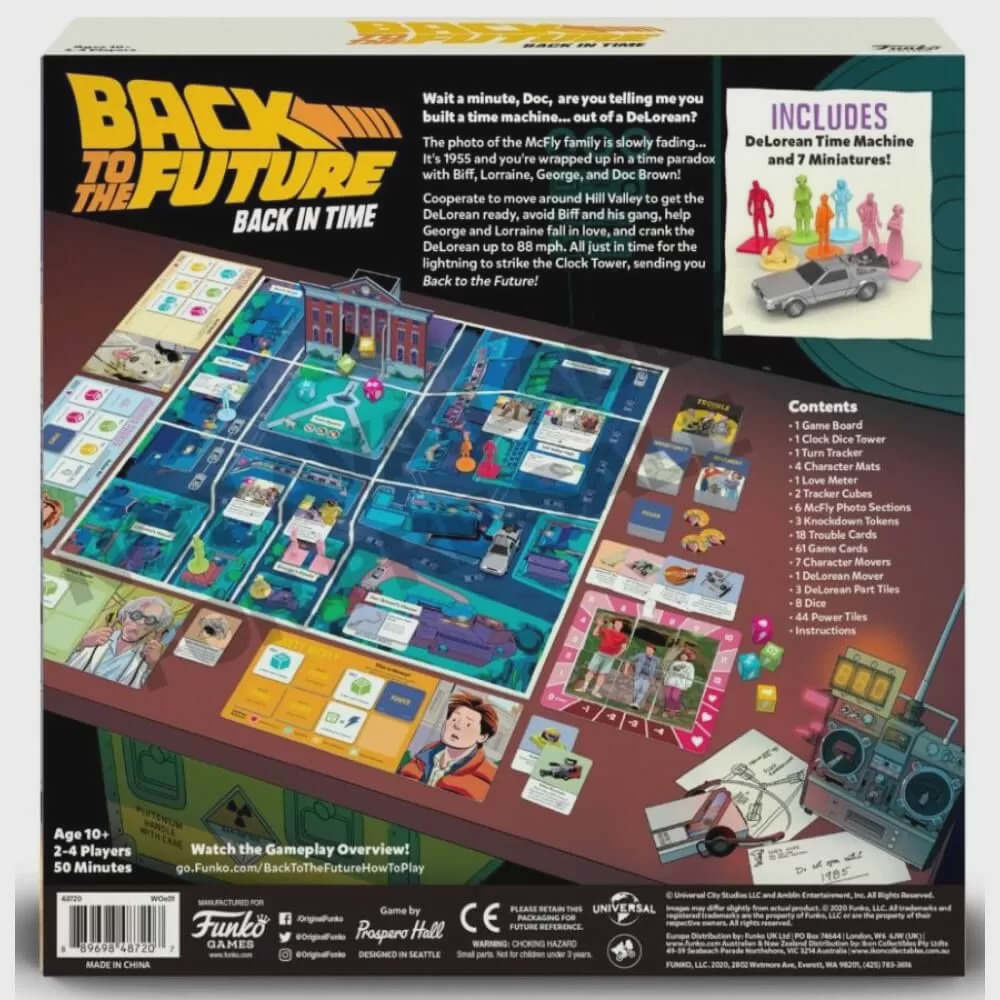 BACK TO THE FUTURE - BACK IN TIME STRATEGY GAME :: Hobby Master