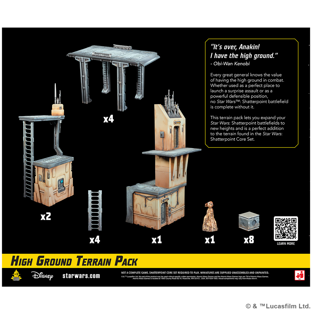 STAR WARS: SHATTERPOINT - HIGH GROUND TERRAIN PACK :: Hobby Master