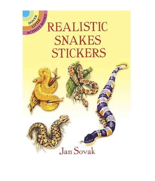 Dover Realistic Snakes Stickers