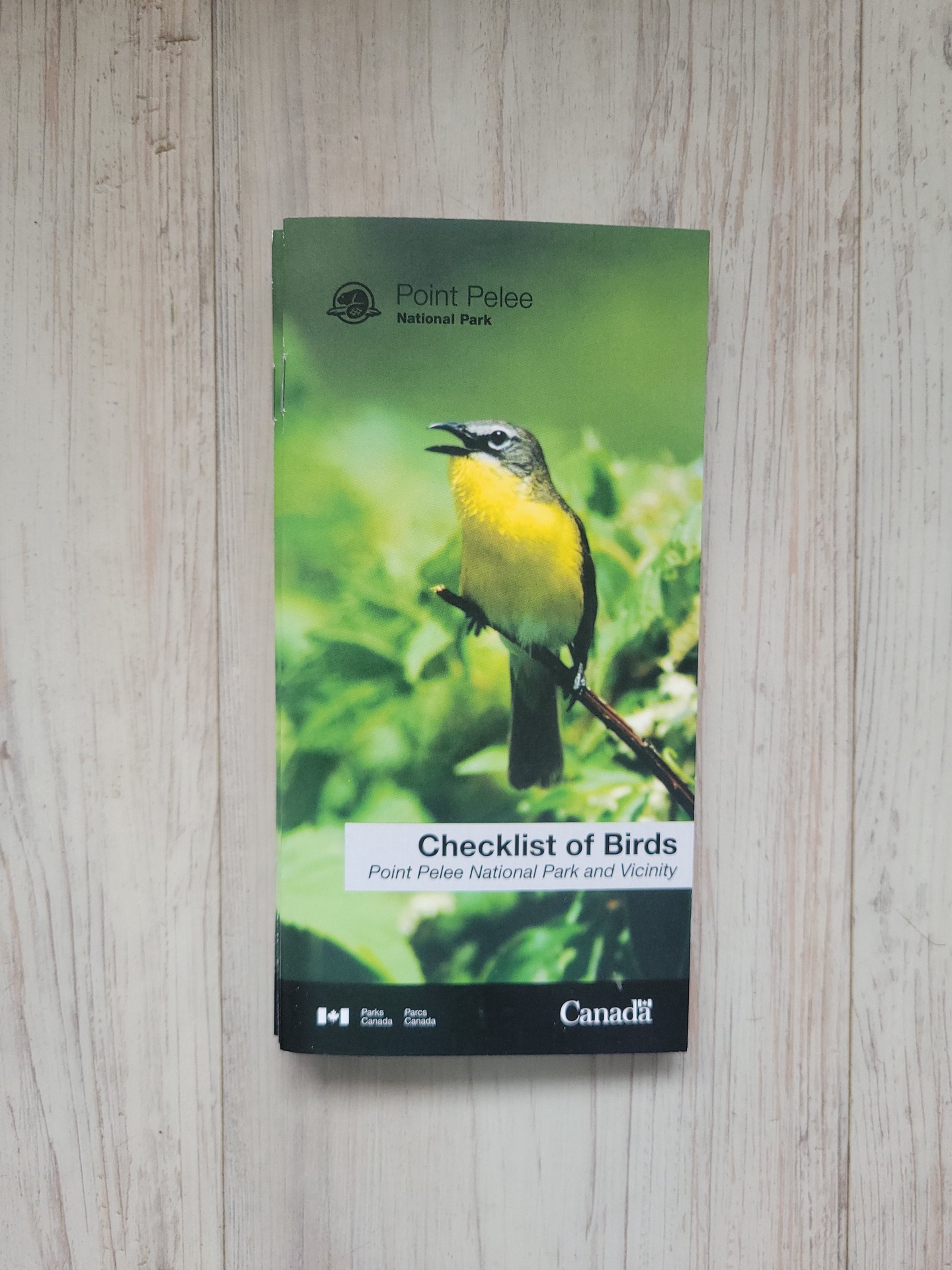 Parks Canada Point Pelee English Checklist of Birds