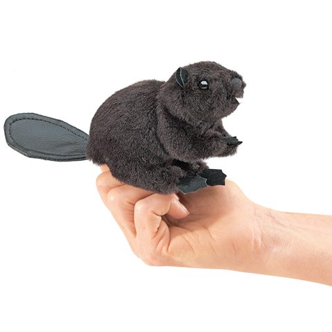 Folkmanis Beaver Finger Puppet