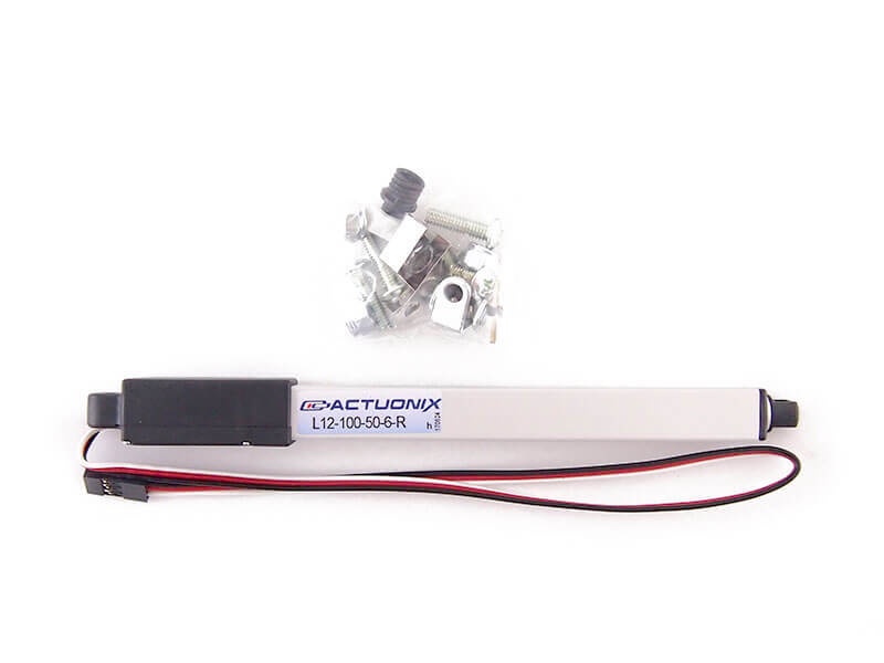 Miniature Linear Servo for RC - L16R - 50mm - 35:1 - 6V | RC & Arduino ...