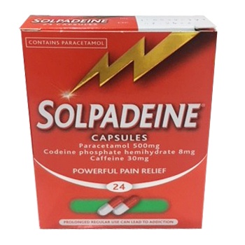 SOLPADEINE CAPSULES | Adult Pain Relief - Codeine | TheFamilyPharmacy ...